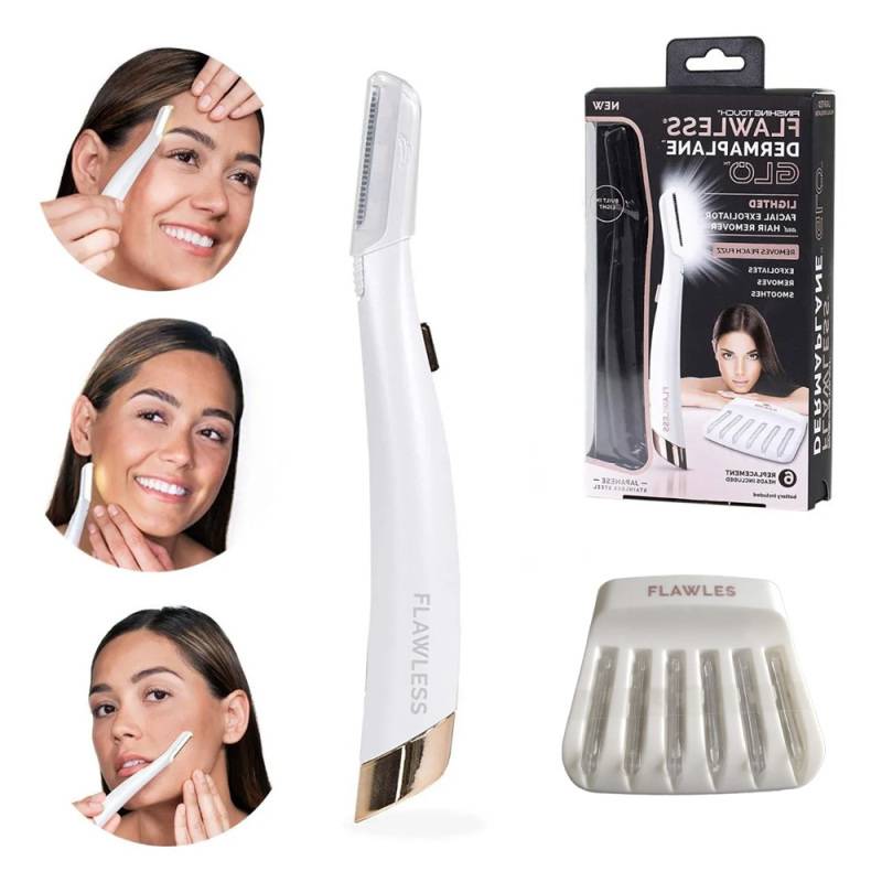 Flawless Dermaplane® - Depilador facial + 6 cabezales – Compra Con ...